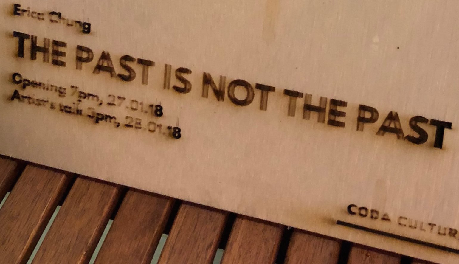 "The Past is not The Past", an exhibition to remember (via The Online ...